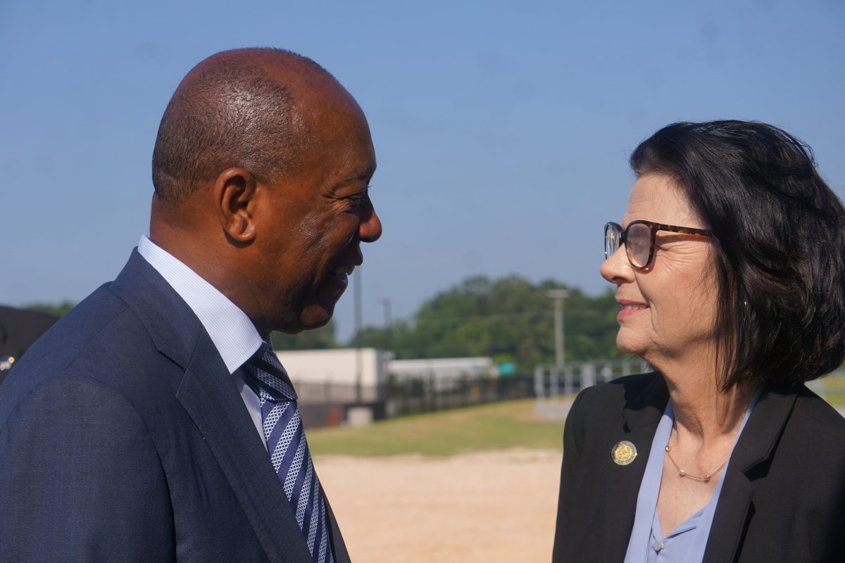 Ribbon-cutting celebrating the completion of the Luce Bayou Interbasin ...