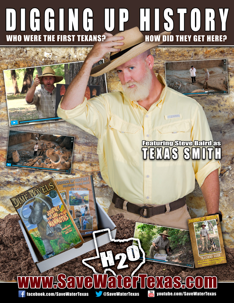 Digging up History - Save Water Texas Coalition